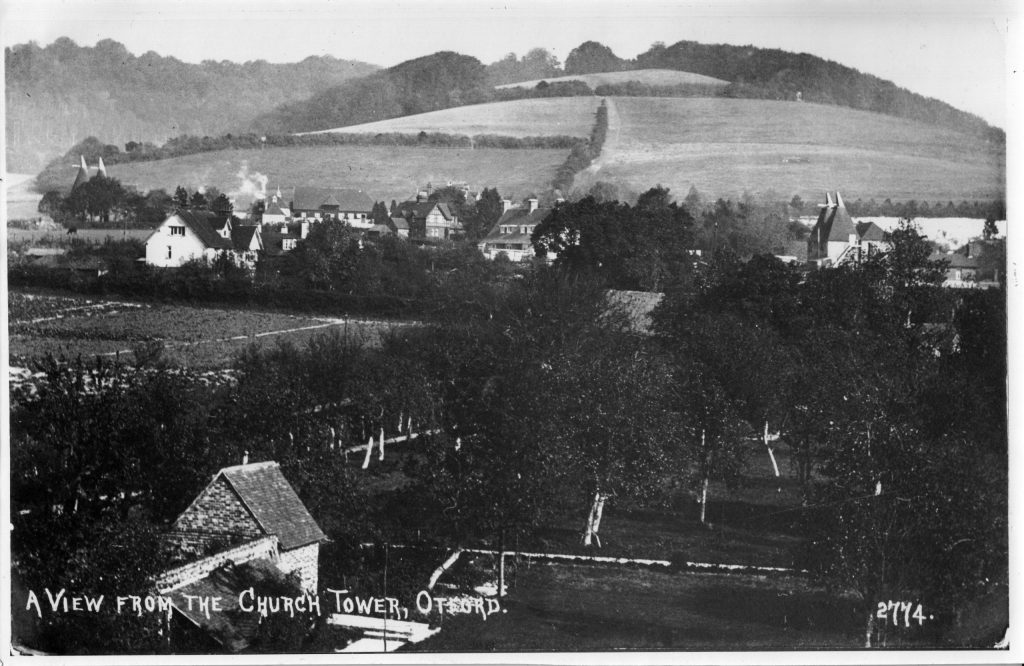 Photograph View from the Church Tower Otford – Archbishop's Palace ...