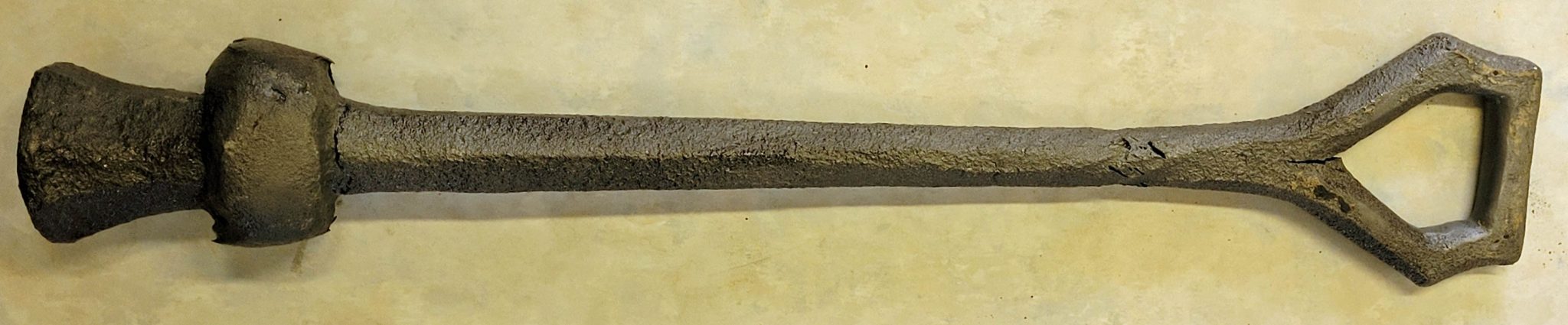 Tenor bell clapper – Archbishop's Palace Conservation Trust