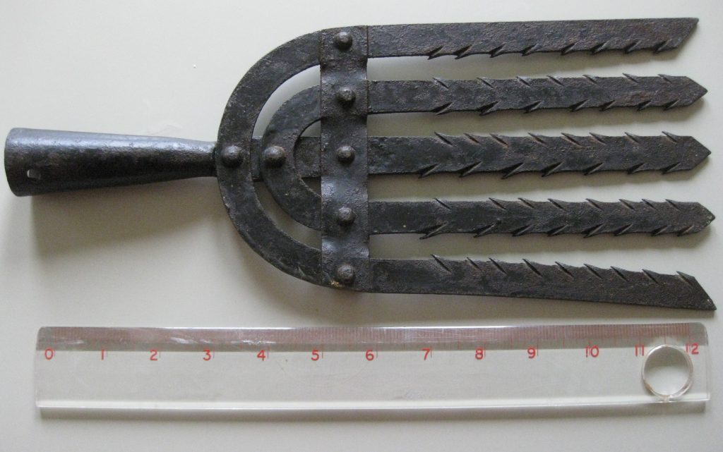 Eel catcher – Archbishop's Palace Conservation Trust