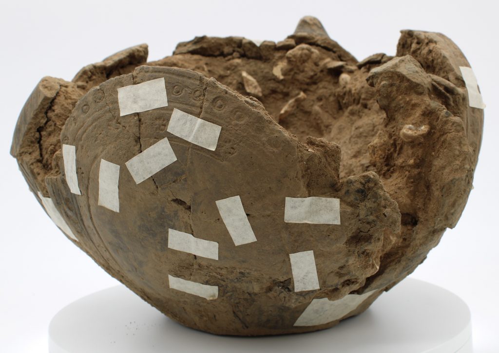 Anglo-Saxon funerary pot – Archbishop's Palace Conservation Trust